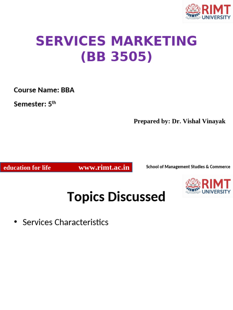 Service Features | PDF