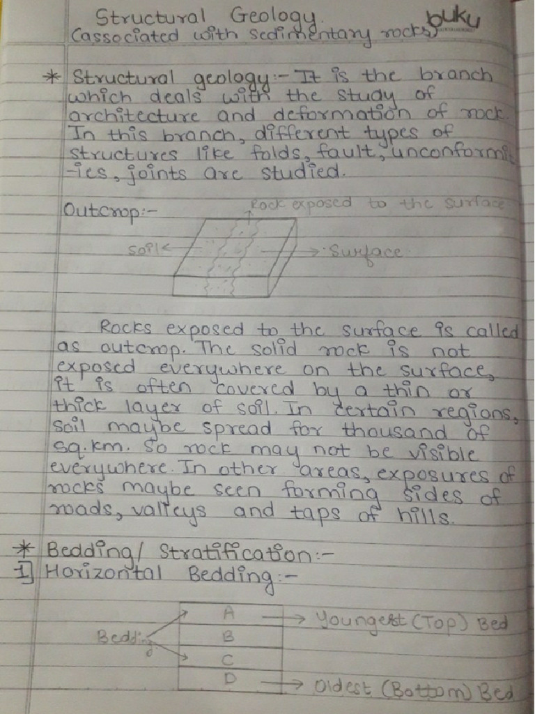 Structural Geology Notes | PDF