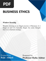 Understanding Window Dressing in Accounting | PDF | Expense | Depreciation