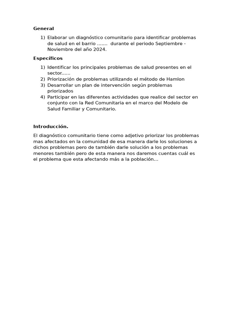 Objetivos DX Comunitarios-1 | PDF | Ciencias sociales