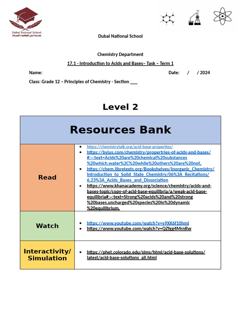 17 1+task | PDF | Science & Mathematics | Technology & Engineering