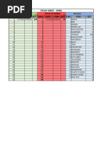Office Stationery Stock Register Format | PDF | Stationery | Writing ...