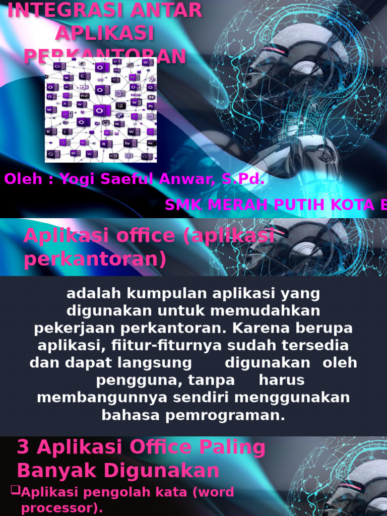 Integrasi Antar Aplikasi | PDF | Komputer