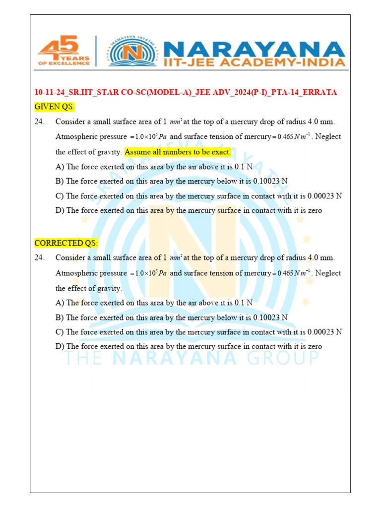 10-11-24 - SR - Iit - Star Co-Sc (Model-A) &apex - Jee Adv - 2024 (P-I ...