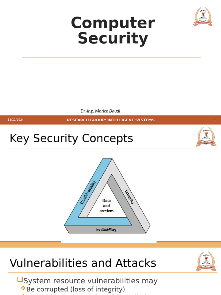 Lecture 3 Computer Security | PDF | Authentication | Password