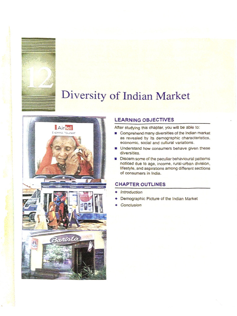Diversity of Indian Market & Indian Consumer Behavior | PDF