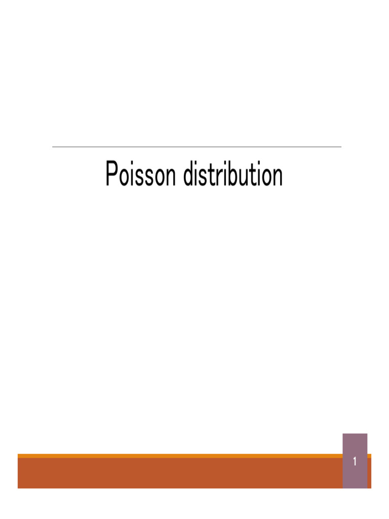 Distribusi Poisson | PDF