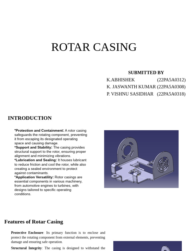 Understanding Rotor Casing Functions | PDF | Business | Home & Garden