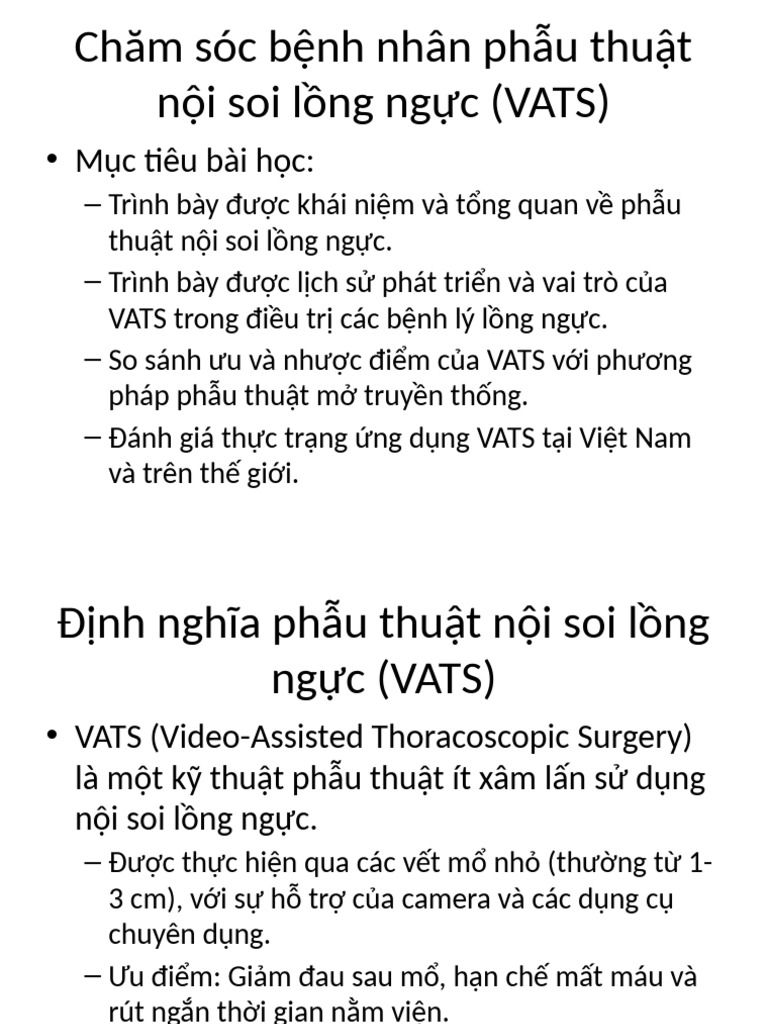 VATS Presentation | PDF