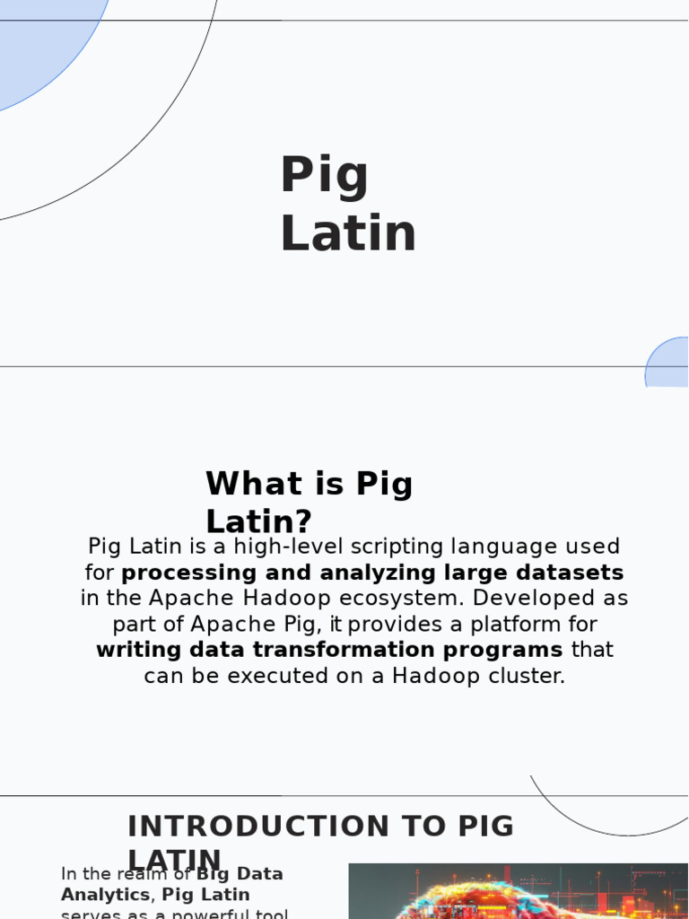 Slidesgo Leveraging Pig Latin For Enhanced Latin Script Development in ...
