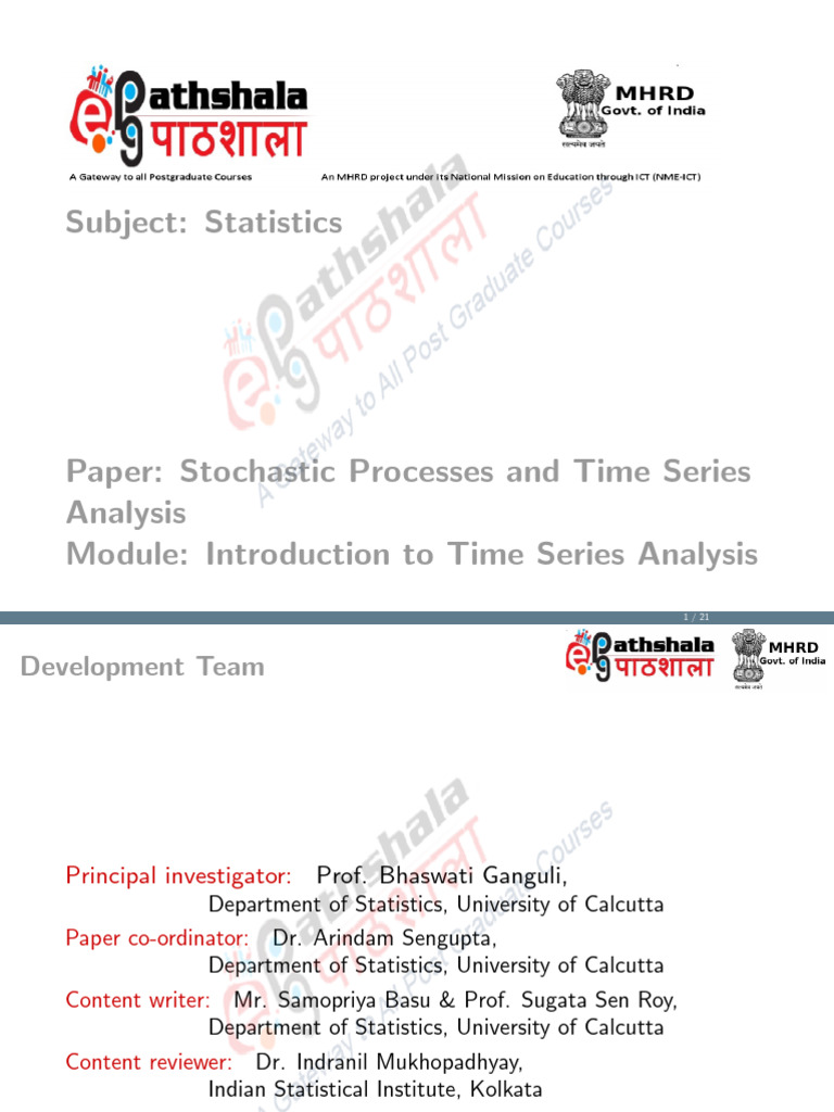 Module Introduction to Time Series Analysis | PDF | Time Series ... Module Introduction to Time Series Analysis | PDF | Time Series ...