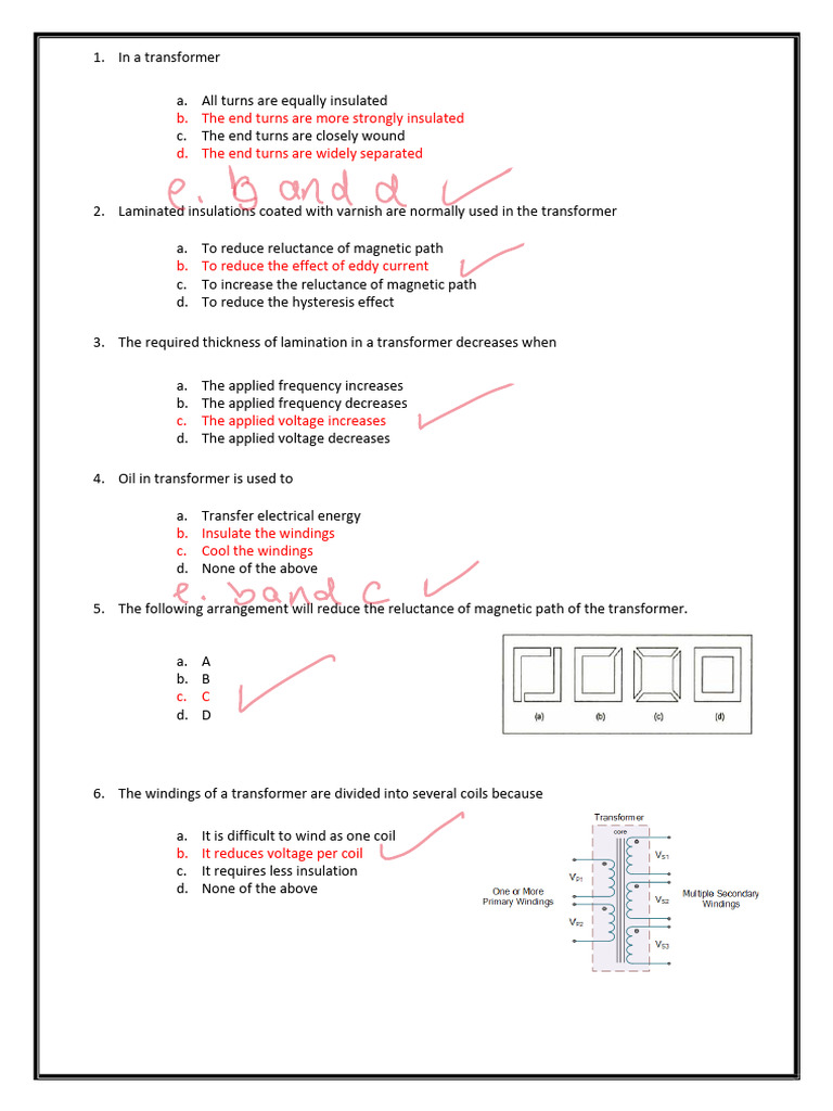 UPDA (96 Page PDF) - Transformers-1 | PDF | Transformer | Inductor