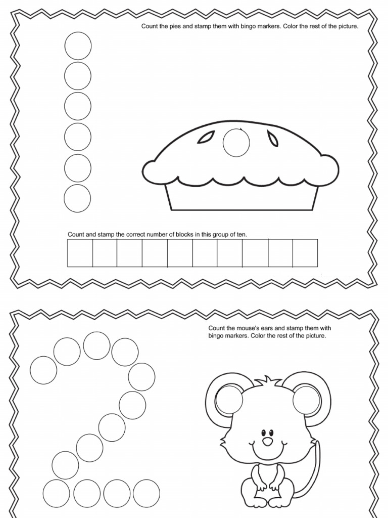 Bingo Marker Numbers | PDF