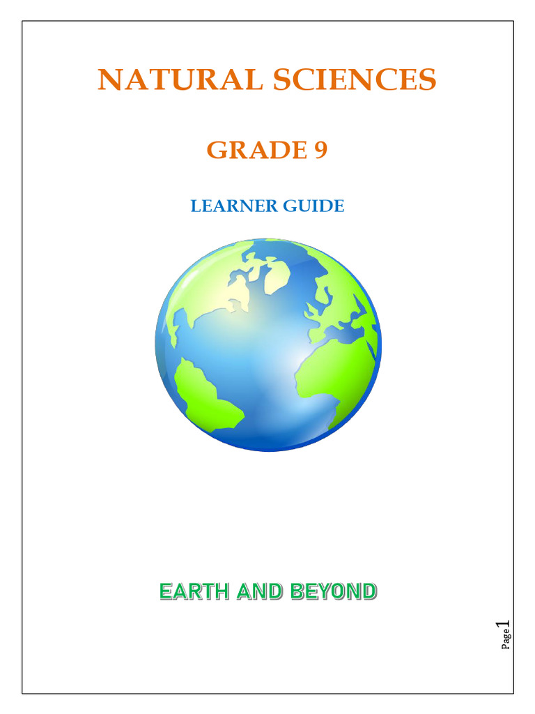 Grade 9 Natural Sciences: Earth Spheres | PDF | Rock (Geology) | Stars