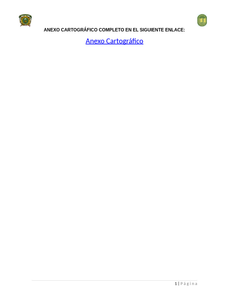 Anexo Cartográfico Completo Online | PDF