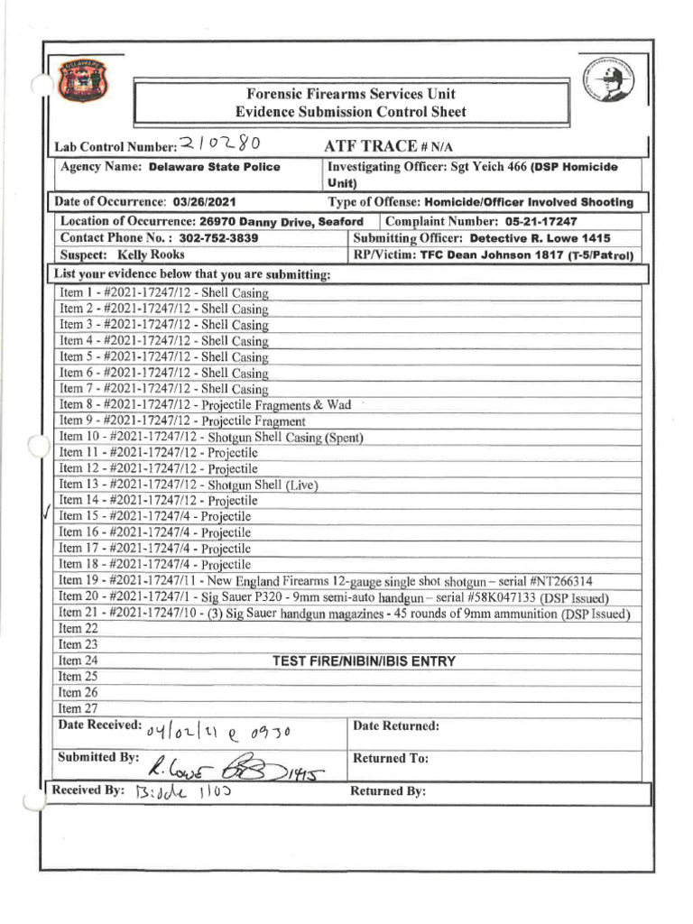 Ballistic Report | PDF
