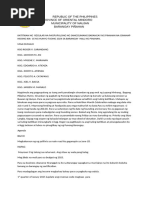 Badac Minutes Badang 2024 | PDF