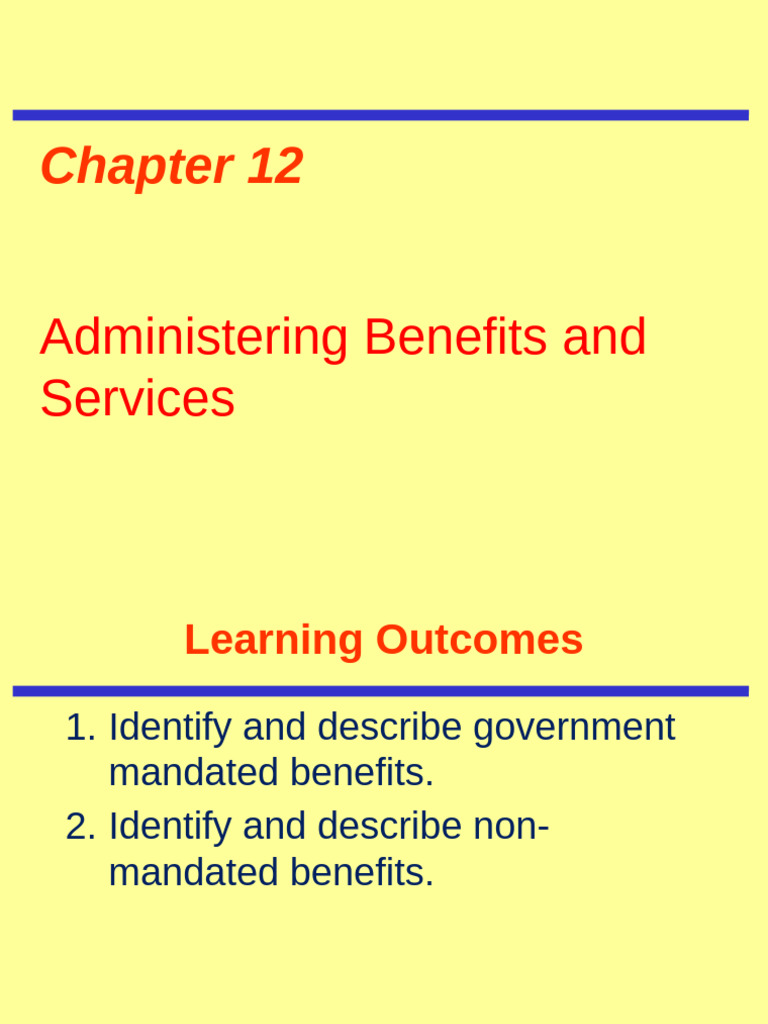 HRMGT Chapter12 | PDF | Cost Of Living | Overtime