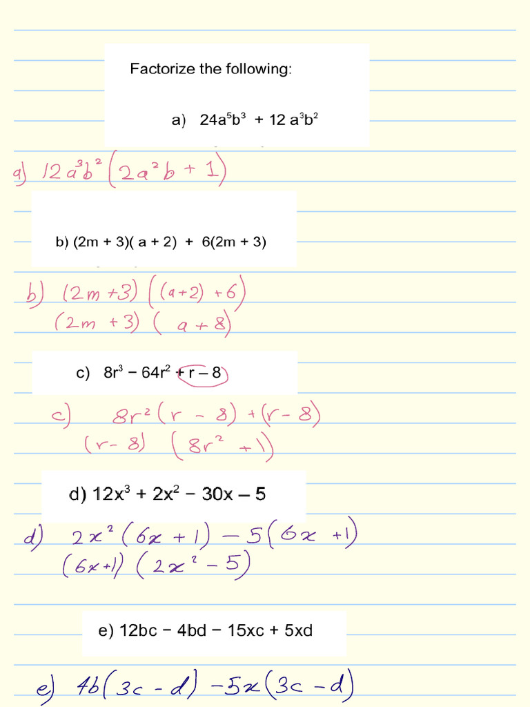 Worksheet Week 5 | PDF