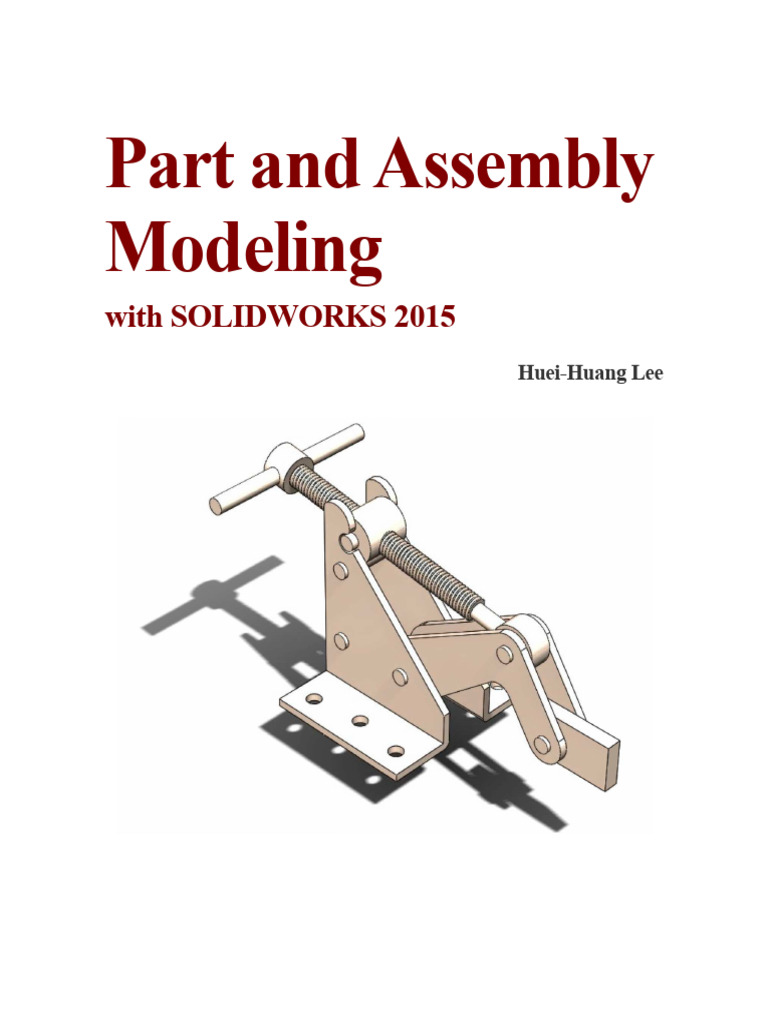 SOLIDWORKS 2015 Part and Assembly Guide | PDF | Menu (Computing) | Circle