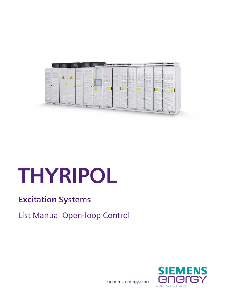 THYRIPOL Steuerung Listenhandbuch LH18 1220 Eng | PDF | Parameter ...