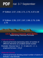 4 1 Chemistry Formula Triangles Lab | PDF | Mole (Unit) | Chemistry