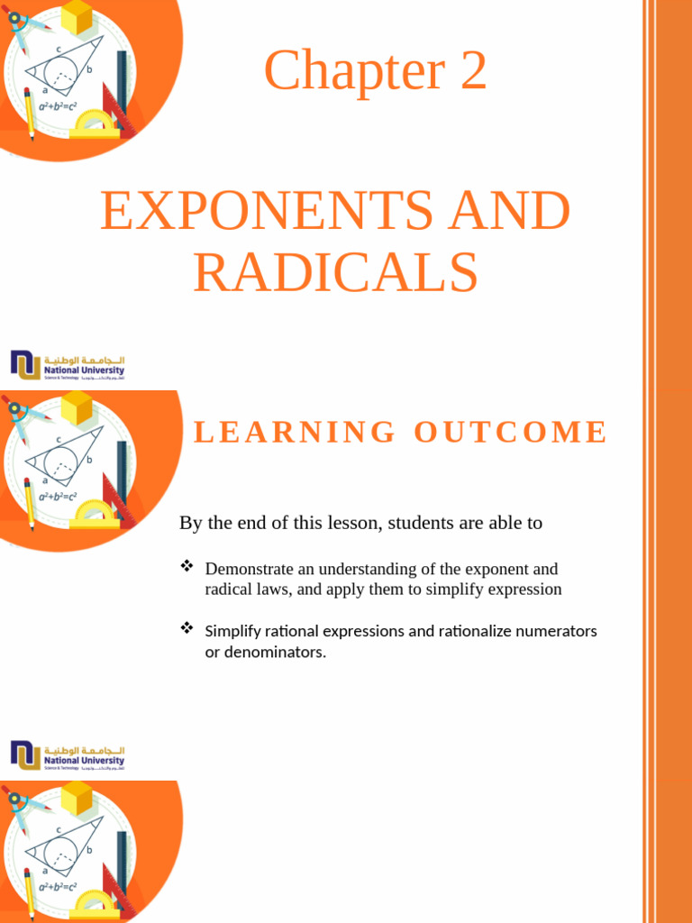 2-Exponents and Radicals | PDF