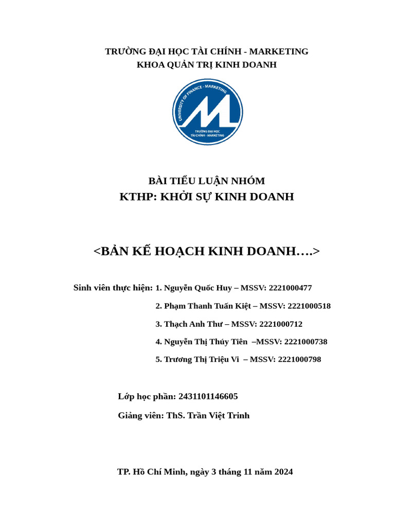 Bài Tập Nhóm Giữa Kỳ Kskd | PDF