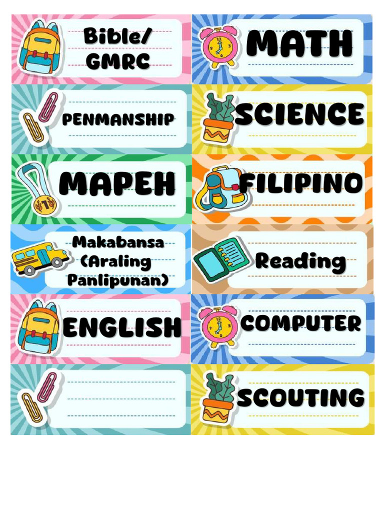 Josheb's Nameplates | PDF | Social Science | Science & Mathematics