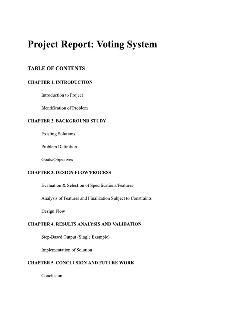 Votingsystem | PDF