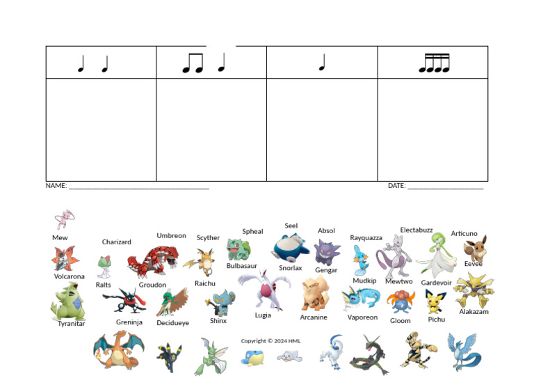 Pokemon Rhythm | PDF