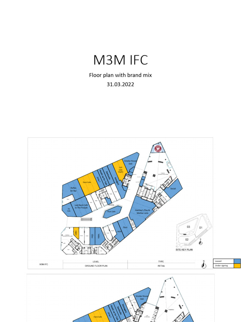 M3M IFC_floor plans | PDF