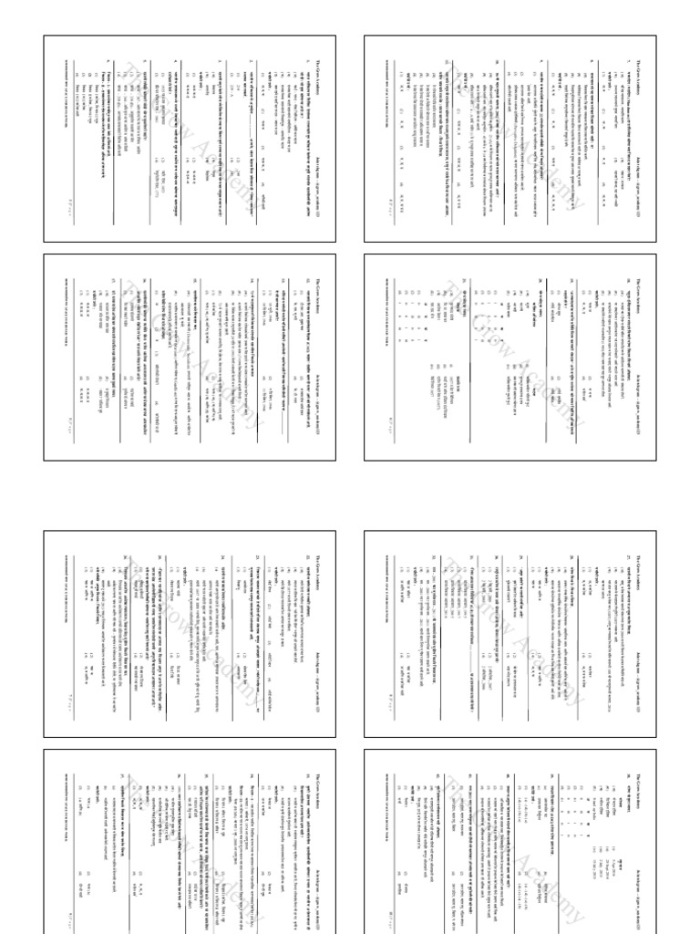 Combine Test - 12 - Converted For Xerox | PDF