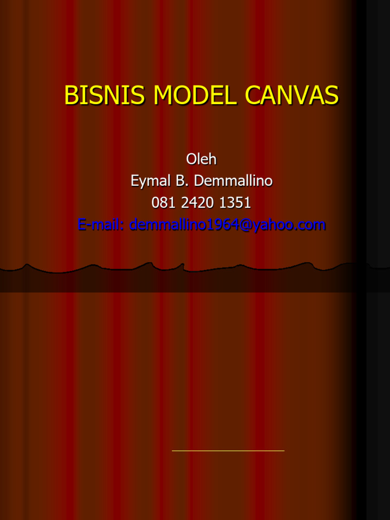 Panduan Lengkap Business Model Canvas | PDF