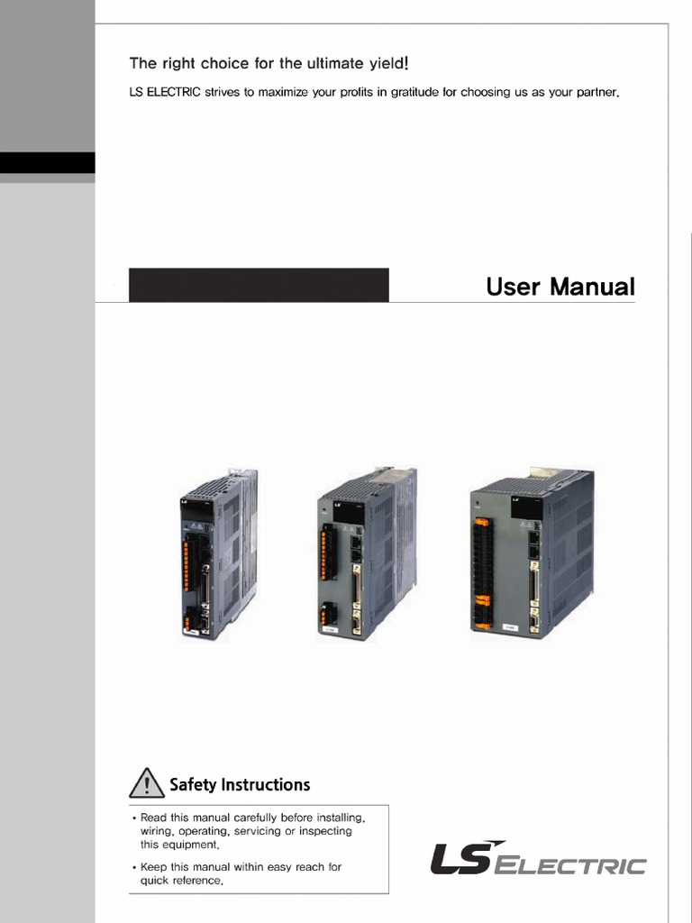 L7S Manual V1.5 202309 EN | PDF | Power Supply | Servomechanism