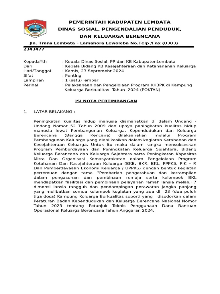 Poktan 3&4 Tahun 2024 Okee | PDF | Ilmu Sosial | Agama & Spiritualitas