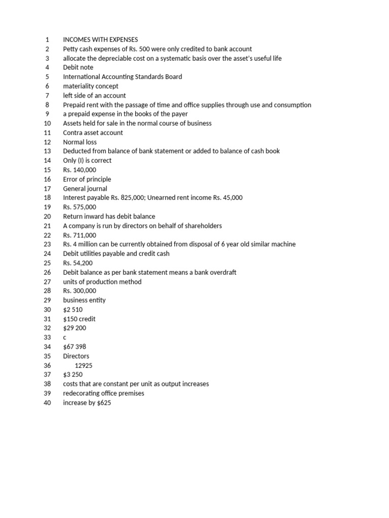Prc4 - Mock MCQ Answers | PDF | Finance & Money Management