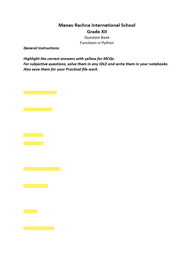 Holiday Homework Grade XII Computer Science | PDF | Computer File ...