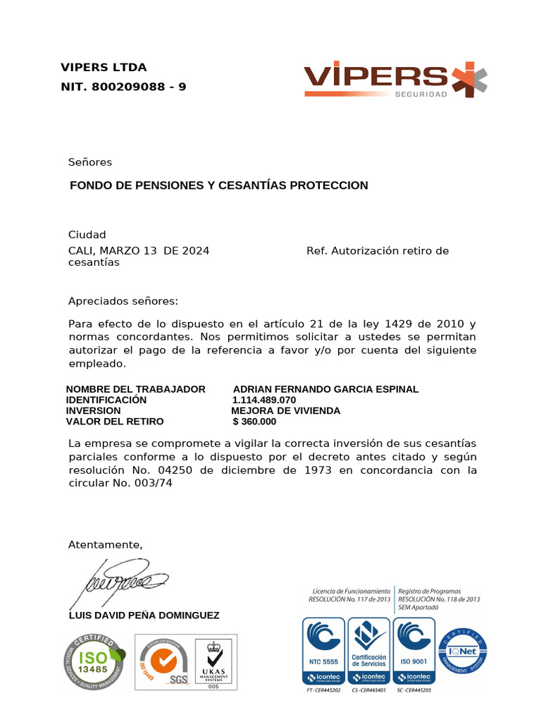 Adrian Fernando Garcia Espinal | PDF | Finanzas y dinero | Hogar ...