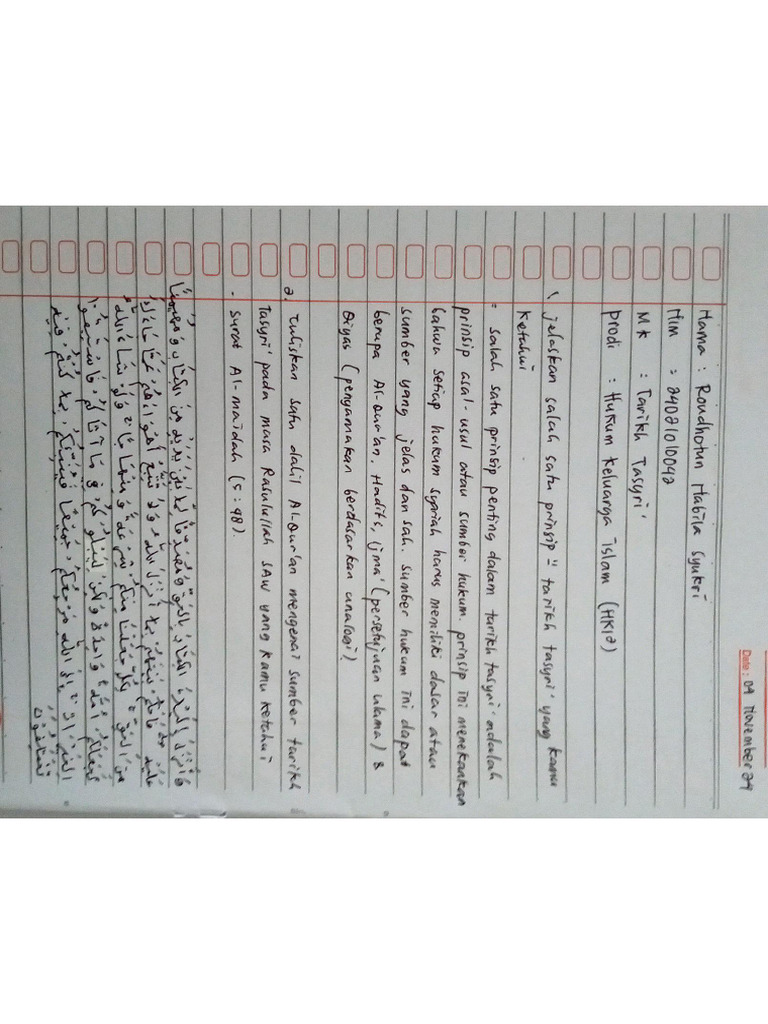 Uts Tarikh Tasyrik HKI | PDF