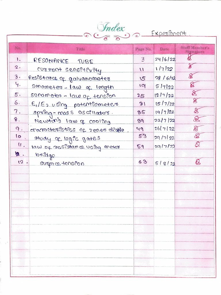 12th Physics Journal | PDF