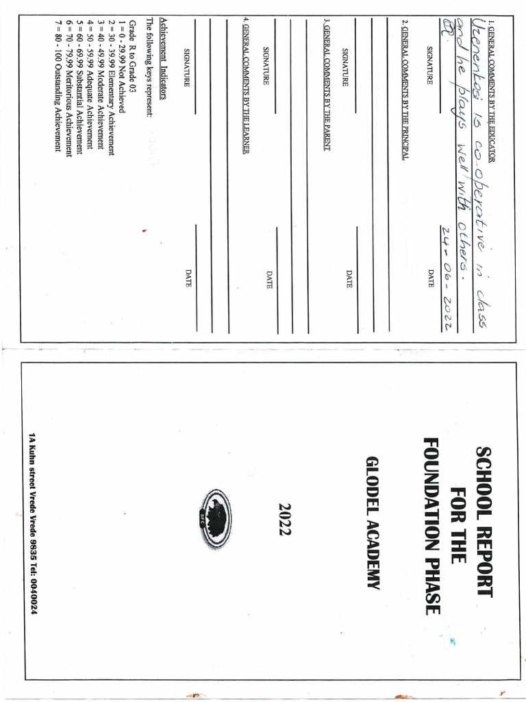 Progress Report | PDF