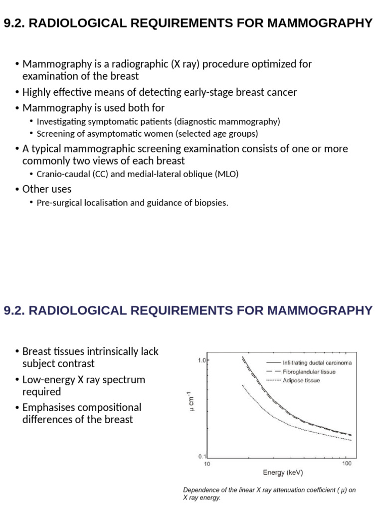 Mammography | PDF | X Ray | Mammography