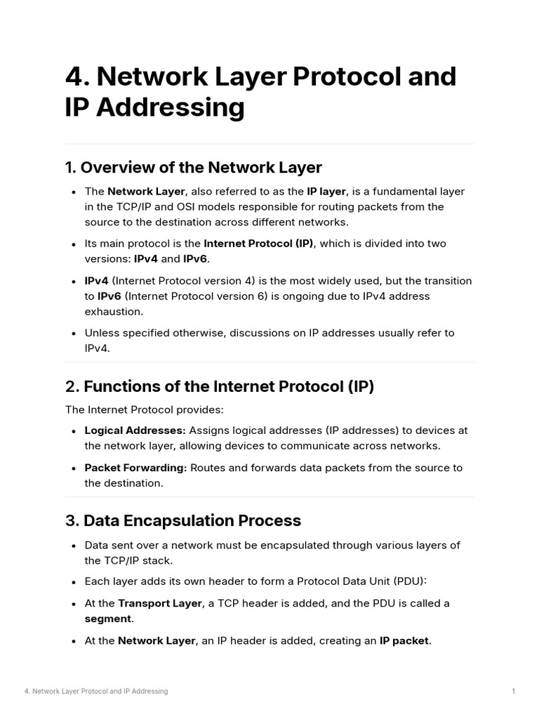 HCIA Domain 2 | PDF | Internet Protocols | Ip Address