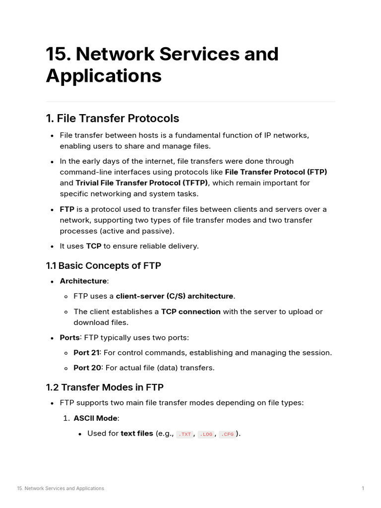 HCIA Domain 5 | PDF | Domain Name System | File Transfer Protocol