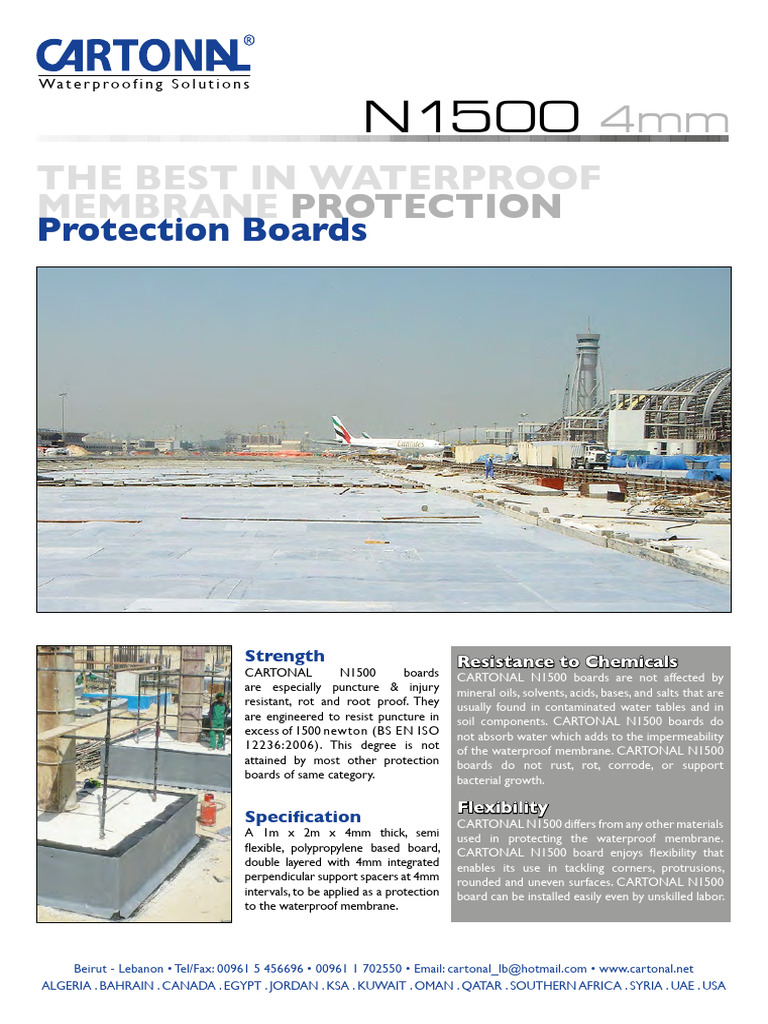 N1500-4mm | PDF | Membrane | Chemistry