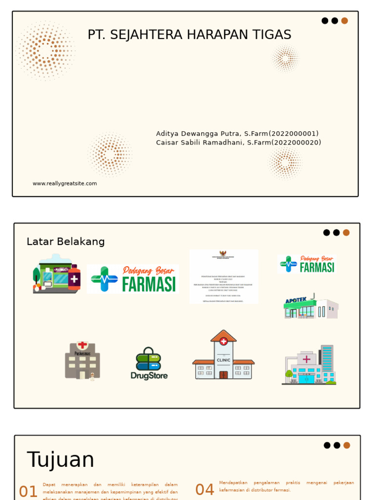 Pt. Sejahtera Harapan Tigas Final | PDF