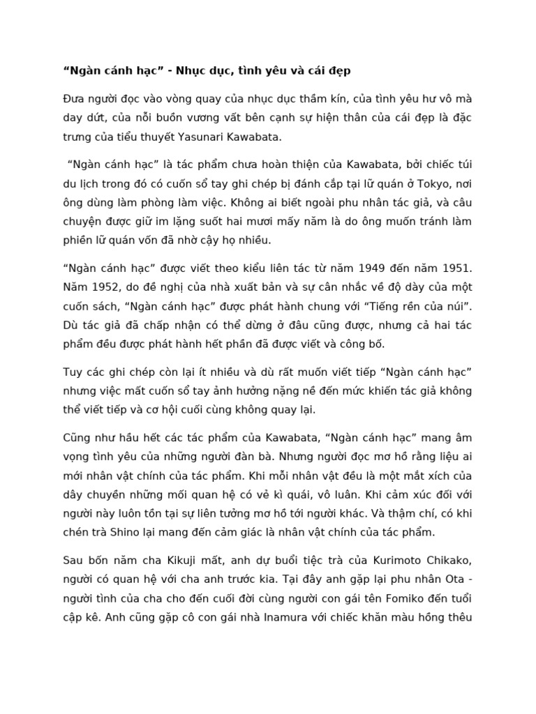 Ngàn Cánh H C | PDF