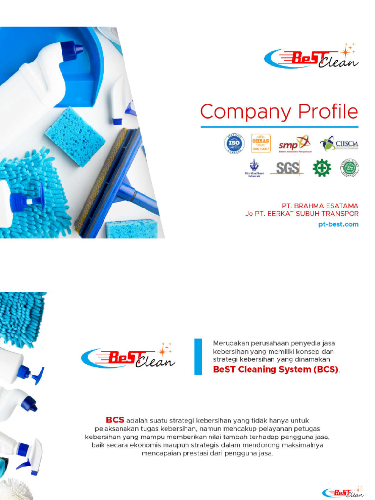 Company Profile BEST CLEAN | PDF