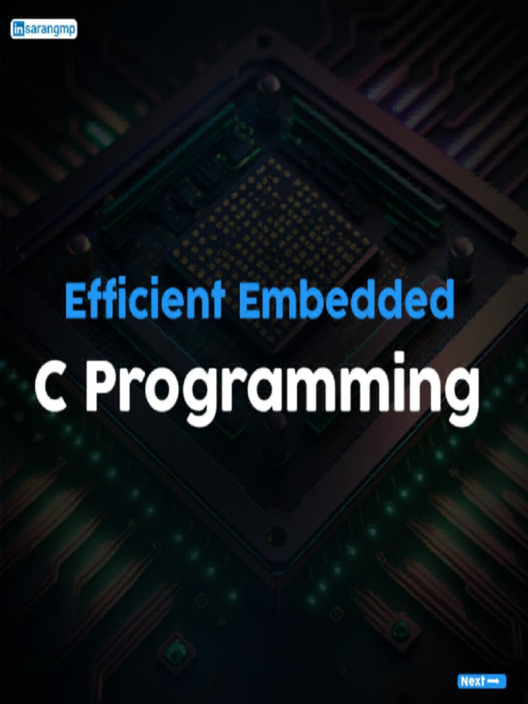 Efficient Embedded C Programming | PDF | Computer Programming | Read ... Efficient Embedded C Programming | PDF | Computer Programming | Read ...